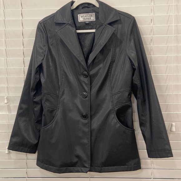Weather Tamer | Jackets & Coats | Weather Tamer Black Waterproof Jacket ...